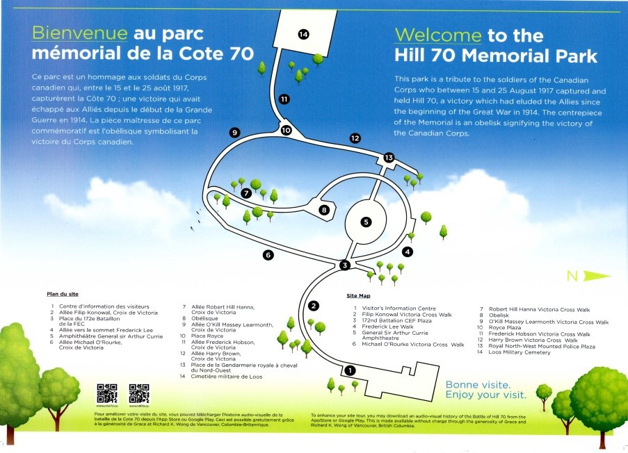 Hill 70 - Monument and Memorial Park